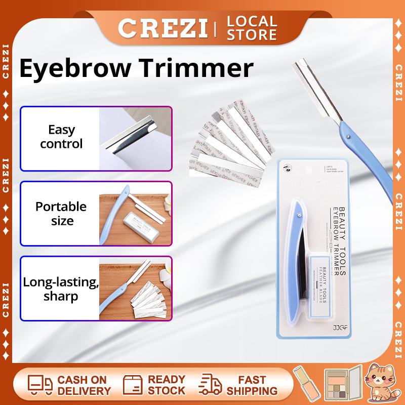 Eyebrow Trimmer 1 Set Sharp Makeup Knife Eyebrow Trimmer Fac - TikTok ...