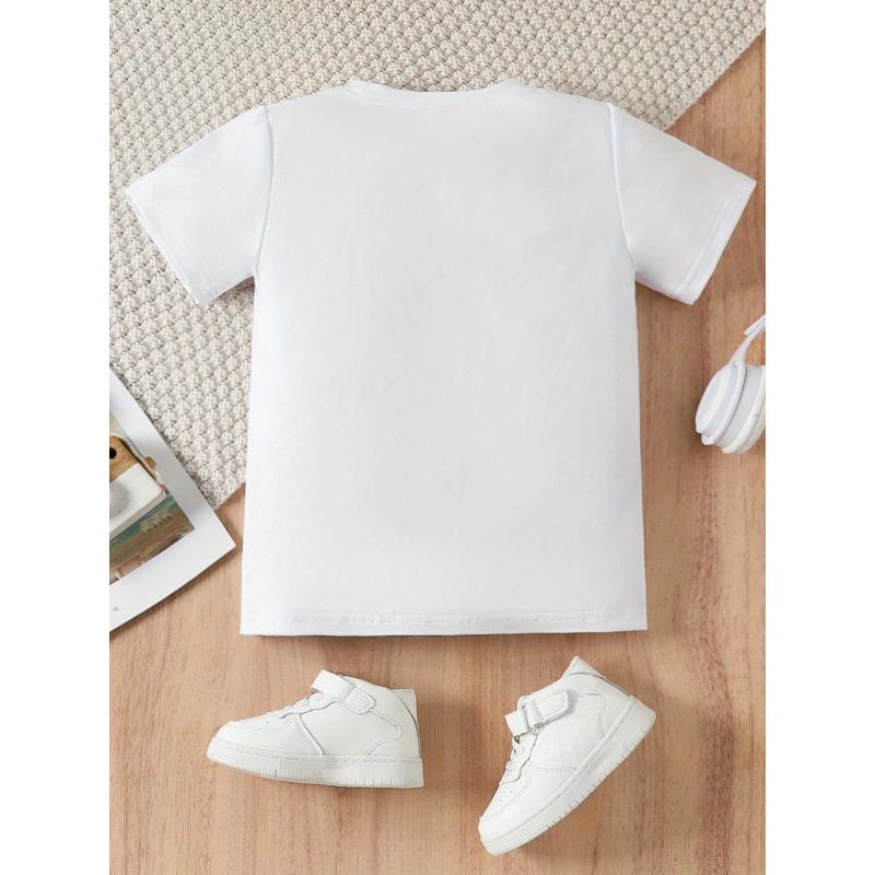 Playera Infantil De Manga Corta Diseño Minecraft Personajes Completos ...