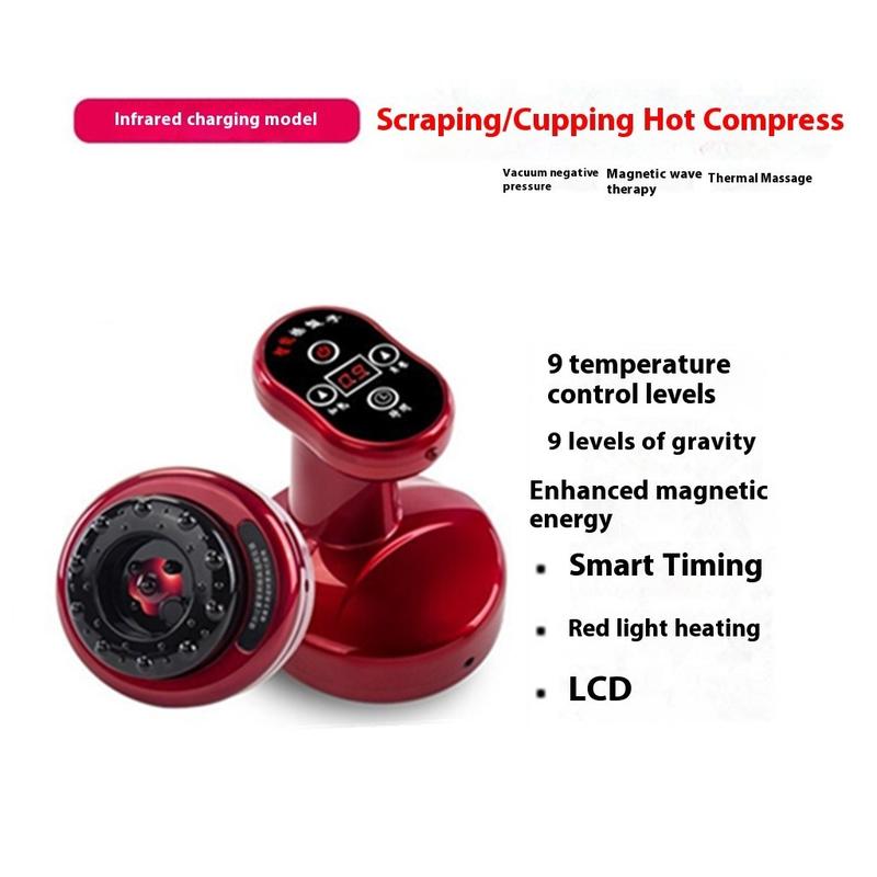 Wireless charging scraping instrument negative pressure cupping ...