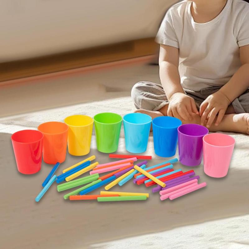 Kids Color Sorting Games Teaching Aids Multiuse Interactive Toy ...