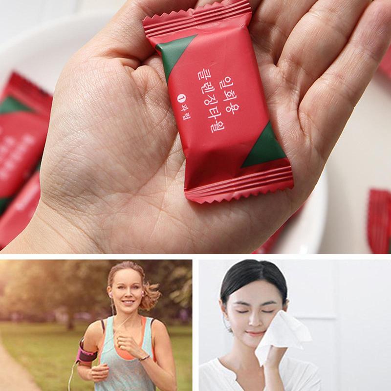 Tuala Mampat, Tebal dan Boleh Buang, untuk Muka dan Badan, Diperbuat ...