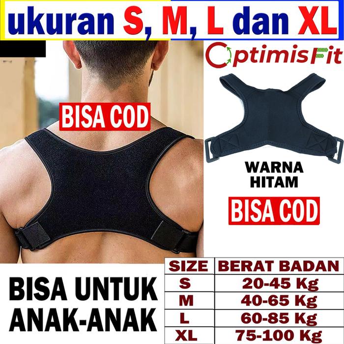 Jual Korektor Lebar Postur Punggung / Bahu Posture Corrector Penegak ...