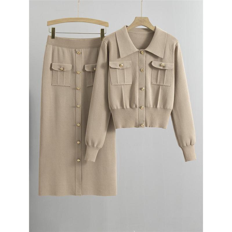 Sut Mengait, Gaya Perancis, Mewah, Untuk Wanita, Musim Bunga - TikTok ...