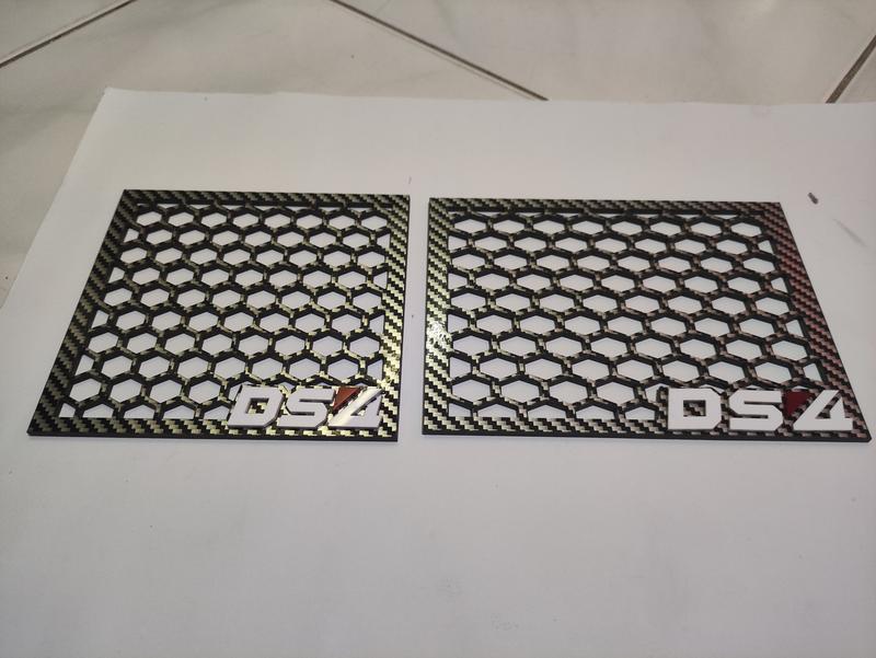DS4 Carbon Radiator Cover for Honda Click 125i&150i, ADV 150/160 ...