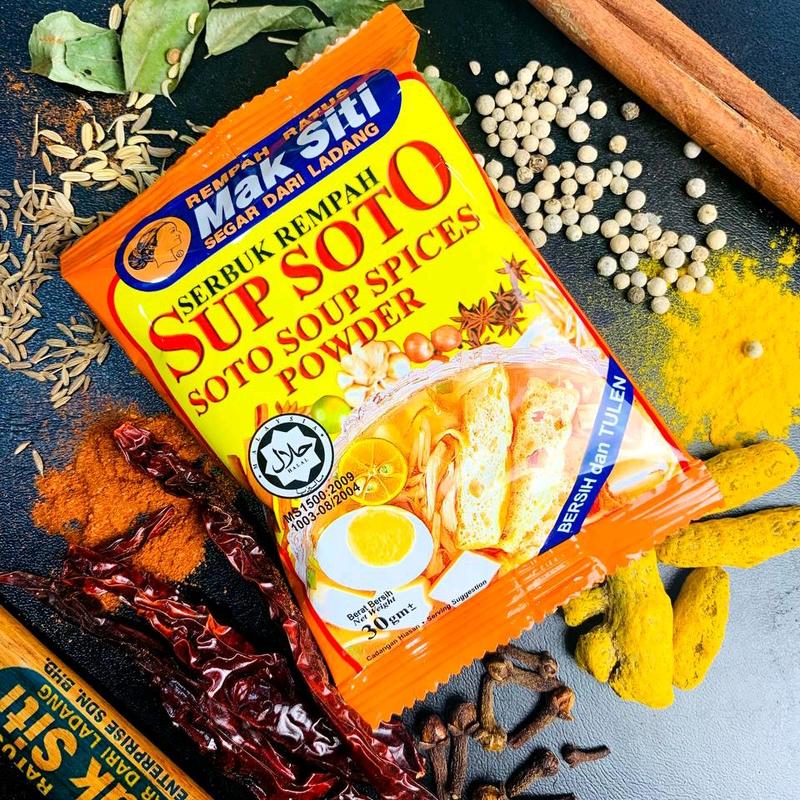 SERBUK REMPAH SUP SOTO 30G PACK - TikTok Shop Malaysia