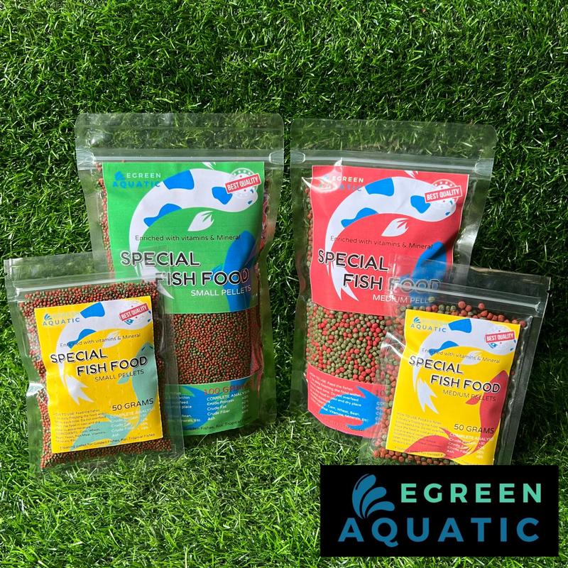 Taiwo Red Green Floating Sinking Pellet Fish Food | Enriched - TikTok ...
