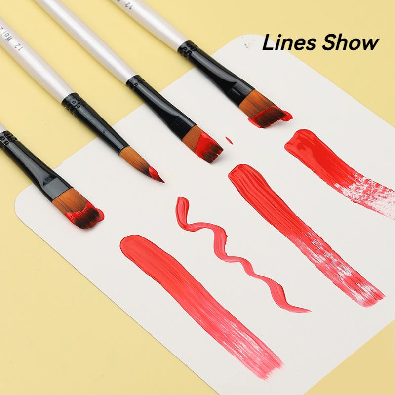 Set Berus Cat, 12pcs, Berus Cat Profesional, dengan Pemegang - TikTok ...