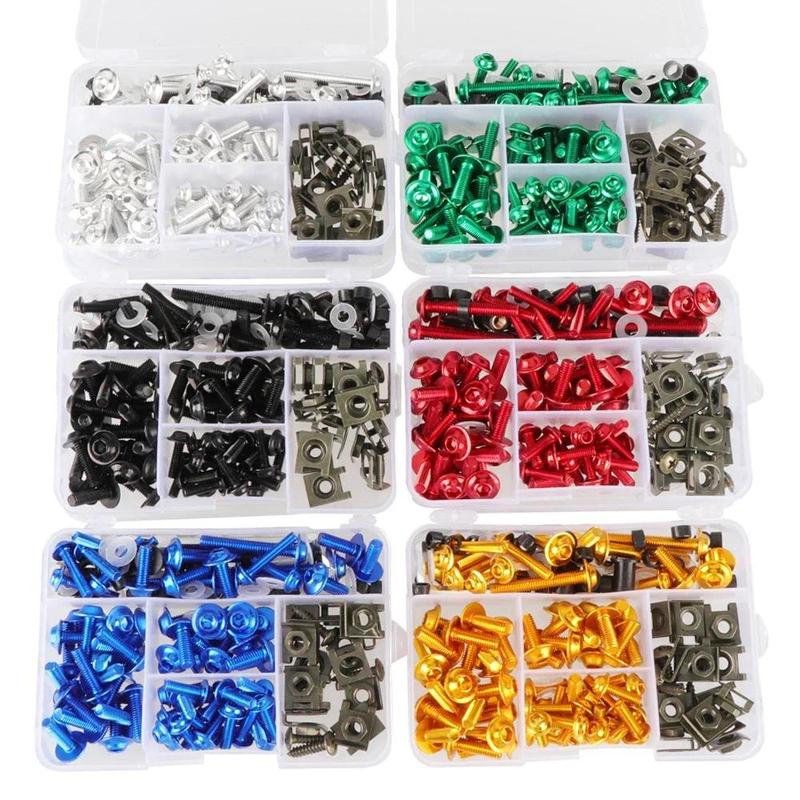 177pcs/box screws motorcycle modification accessories windshield ...