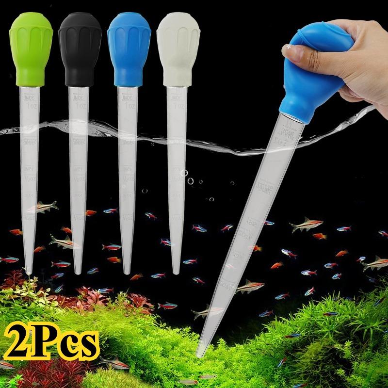 1/2Pcs Dropper Tools Lengthen Pipettes Aquarium Siphon Fish Tank ...