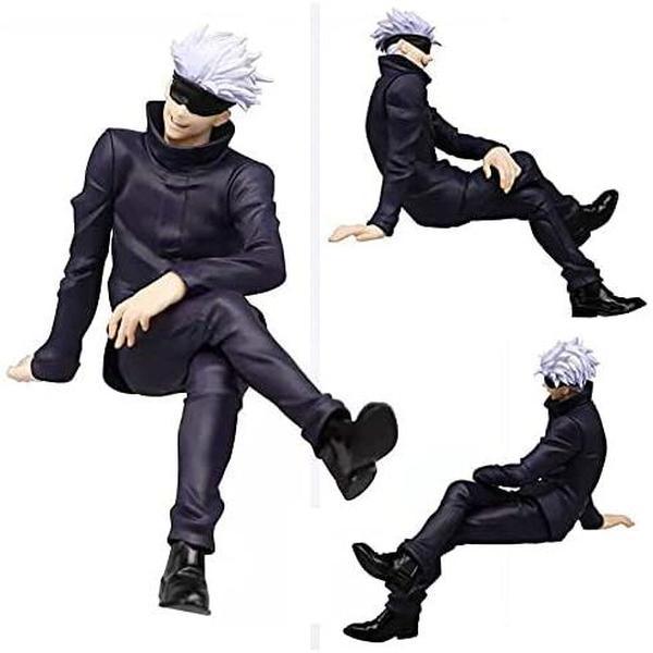 JJK Figure JJK GojoS/Geto Suguru Sitting Figure PVC Model Statue ...