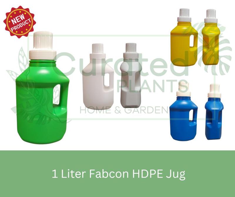 **1 Liter Fabcon / Fabric Softener HDPE Jug (EMPTY) with WHITE - TikTok ...