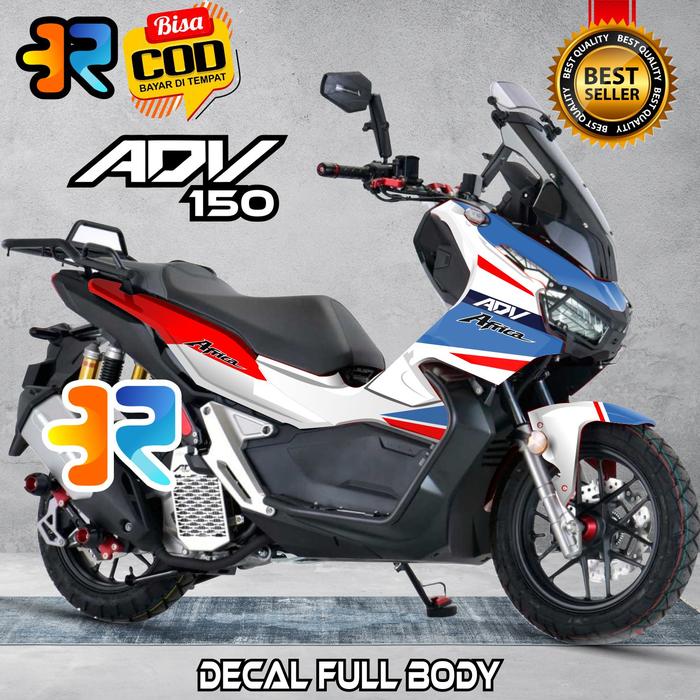 Jual Decal ADV 150 Stiker Full Body Variasi Desain Africa Motorcycle ...