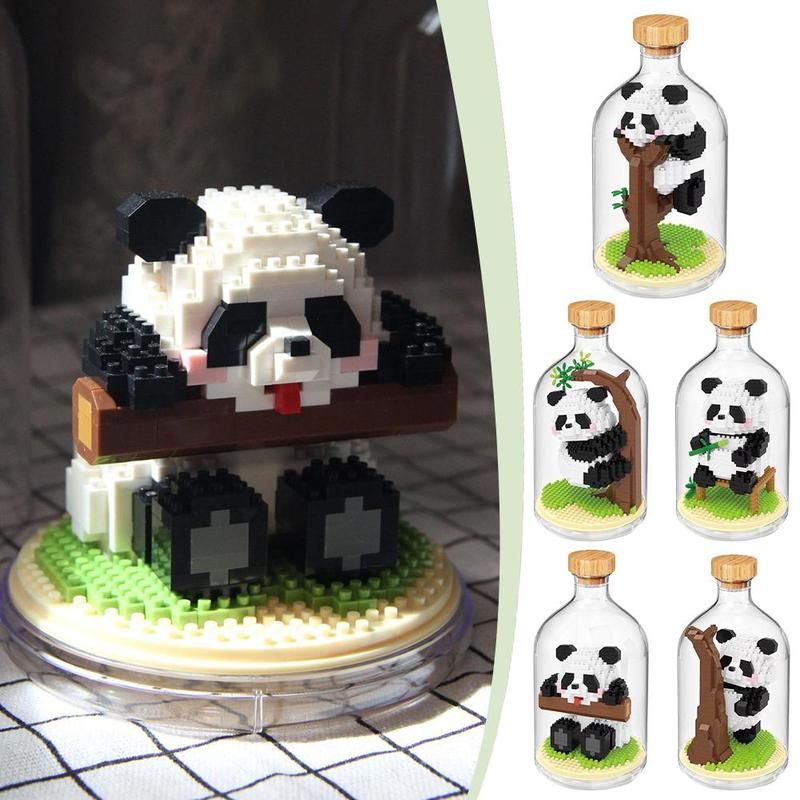 Cute Panda Gift Building Blocks For Kids Boy Girl Educationa - TikTok ...