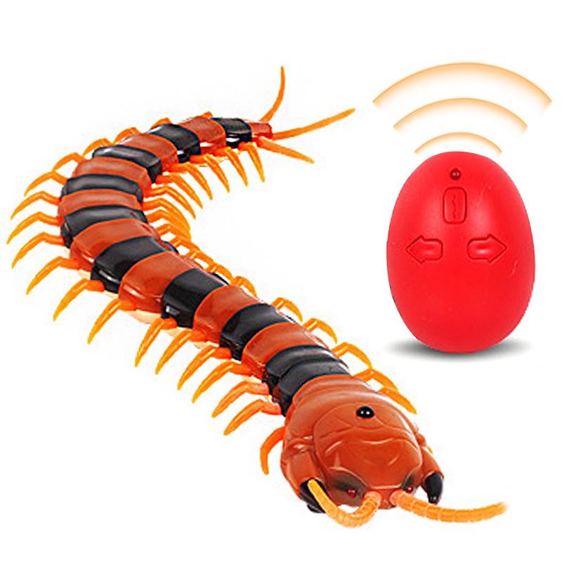 Infrared Lifelike Remote Control Centipedes Toys Chargeable Chilopod ...