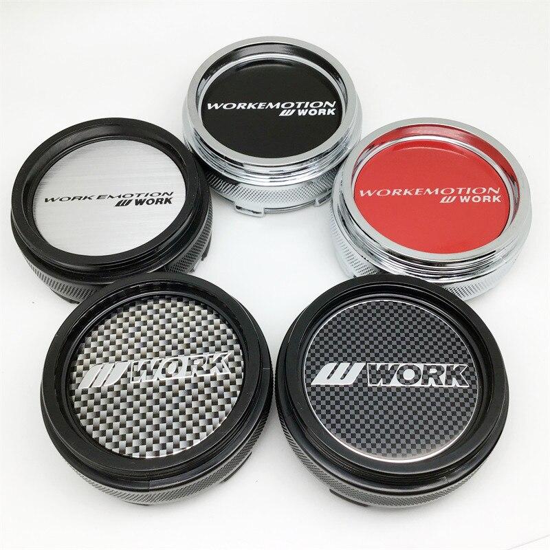 Style Cars 4pcs 66mm W Work Emotion Wheel Center Caps Hub Cover ...