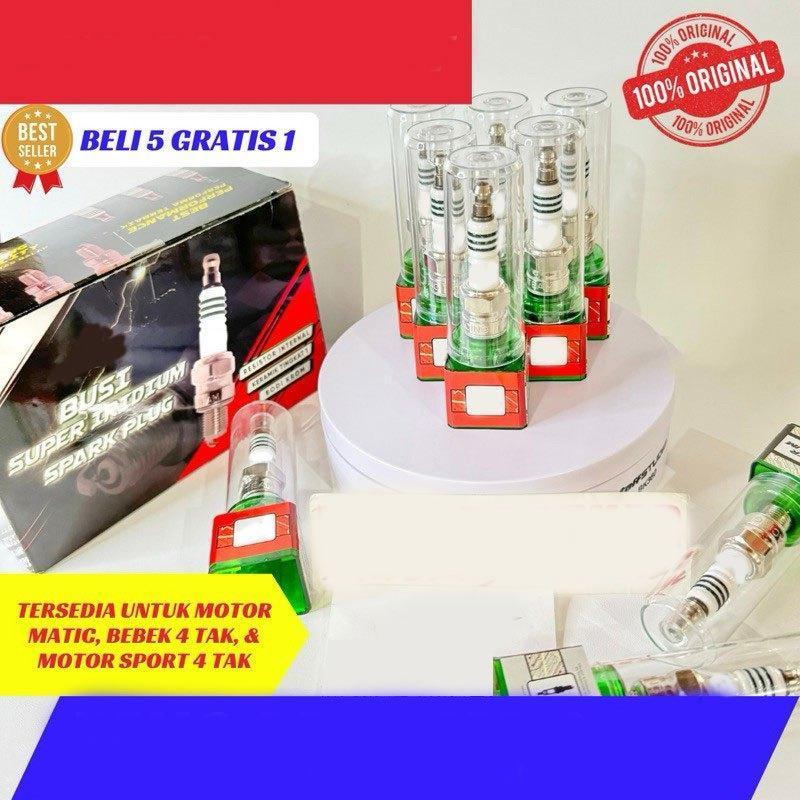 BUSI SUPER IRIDIUM BISA UNTUK SEMUA MOTOR HONDA YAMAHA SUZUKI KAWASAKI ...