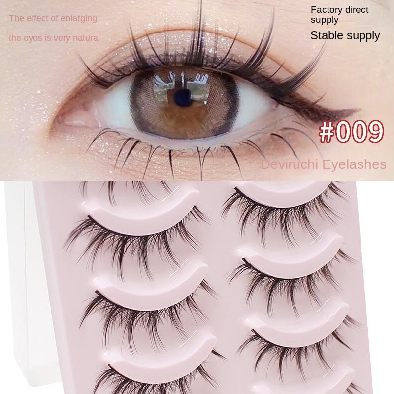 False Eyelashes Factory 5 Pairs of Eyelashes Natural Makeup Daily ...