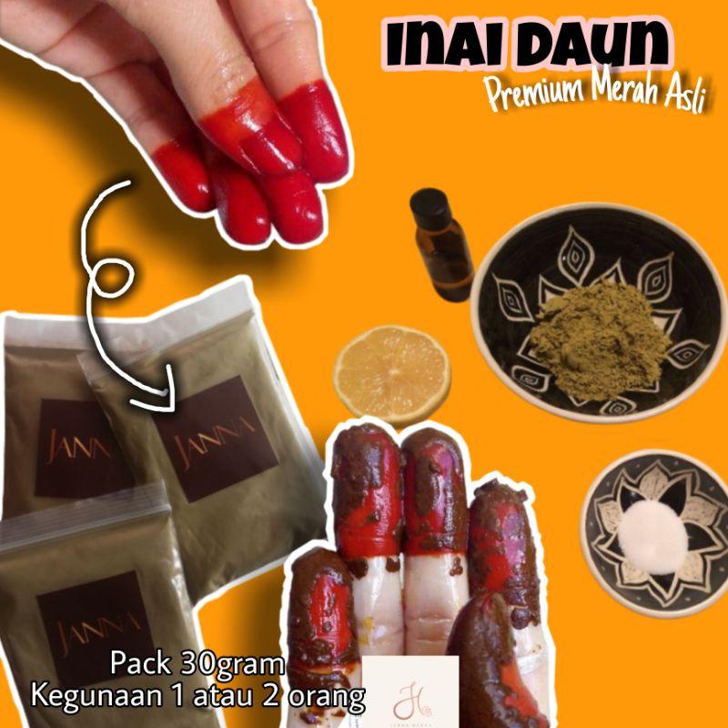 Inai Daun Viral Merah Terang! Inai Asli Tiada Pewarna - TikTok Shop ...