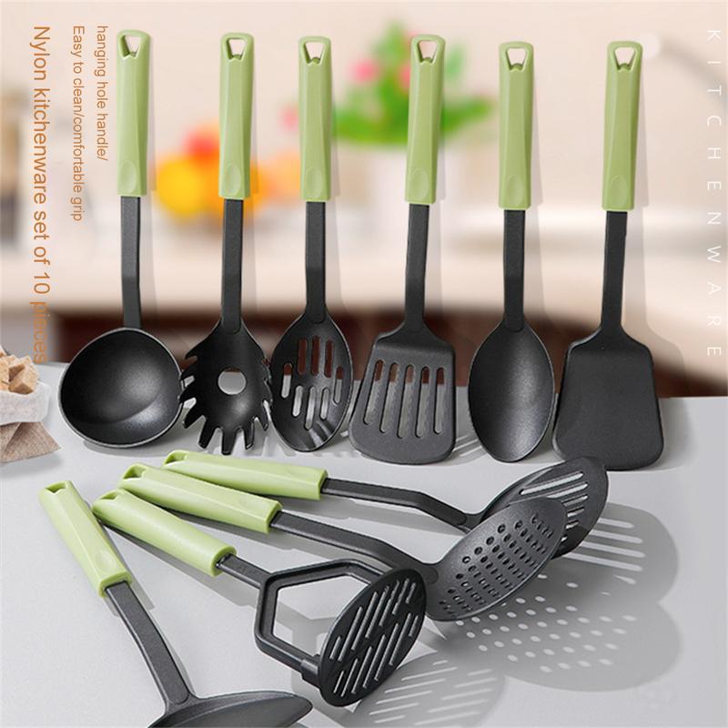 Peralatan Memasak Dapur, Set 10 keping Perkakas Dapur Nilon, - TikTok ...