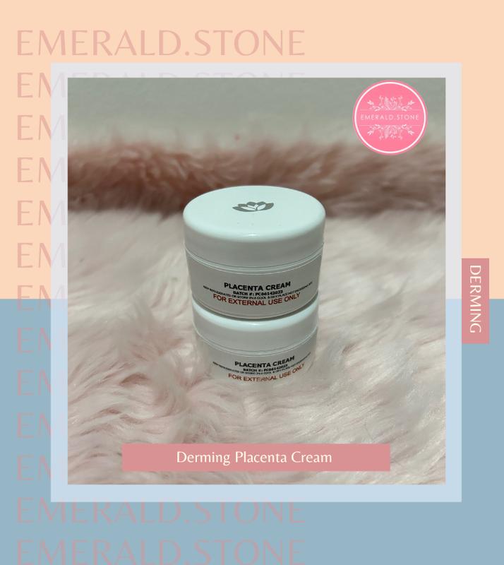 Derming Placenta Cream White 10g Anti-aging with Collagen - TikTok Shop ...
