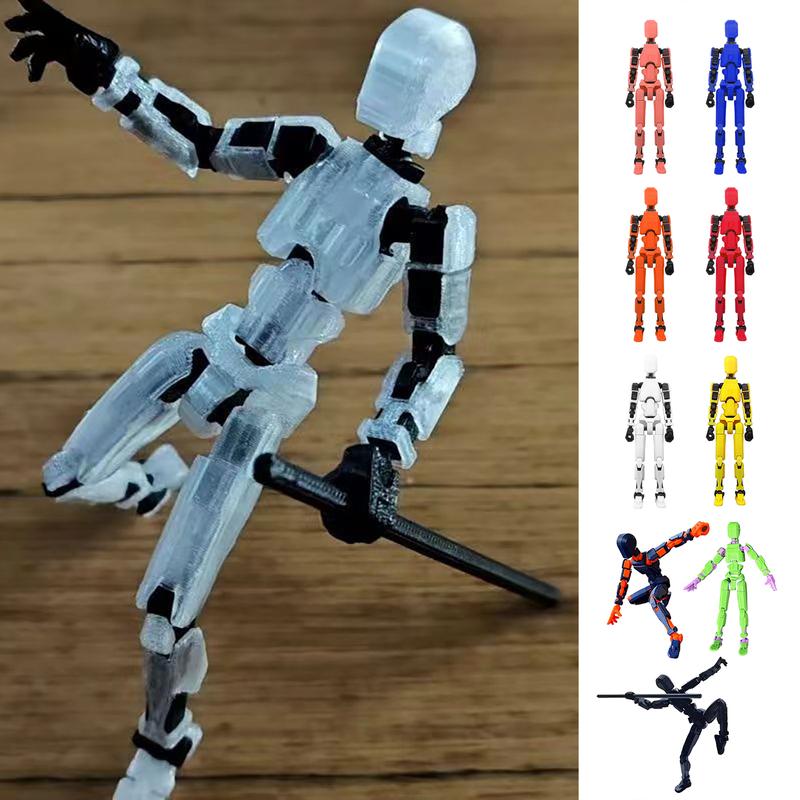 Joint Man Multi-Jointed Movable Robot Model Action Figure Flexible ...