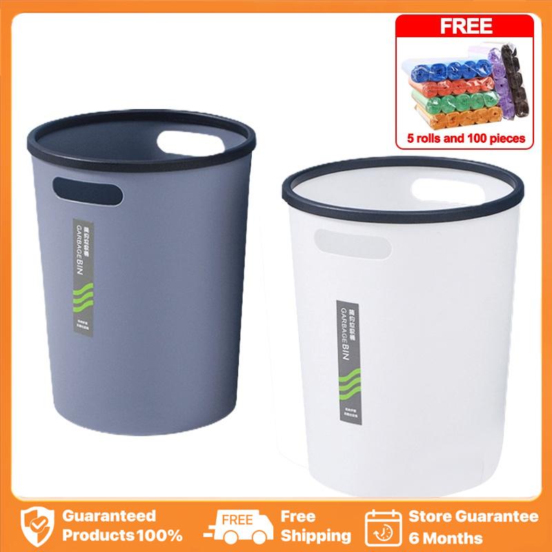Creative Pressure Ring Trash Can Large Trash Bin Kitchen Bathroom ...