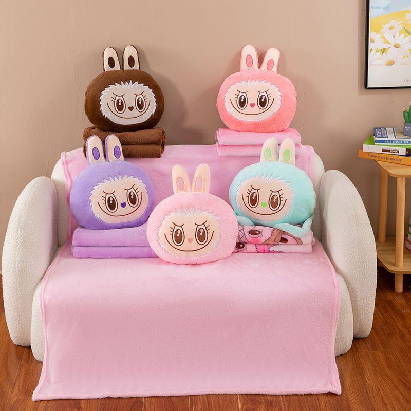 Selimut Bantal Labubu, Bantal Dua Dalam Satu, Selimut Kereta - TikTok ...
