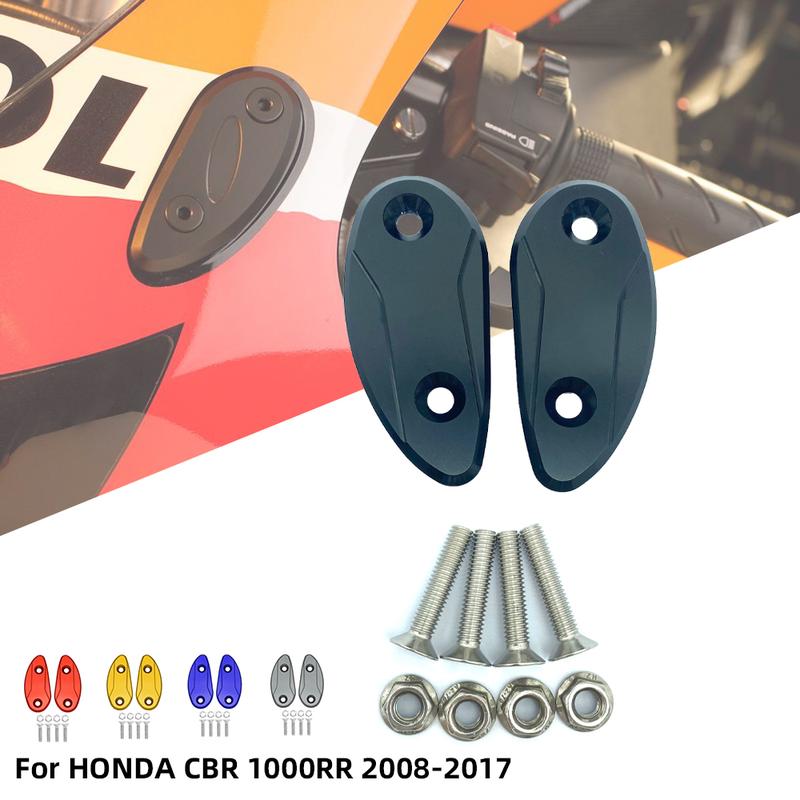 REALZION Motorcycle Rear View Base Mirror Chassis Decorative - TikTok ...