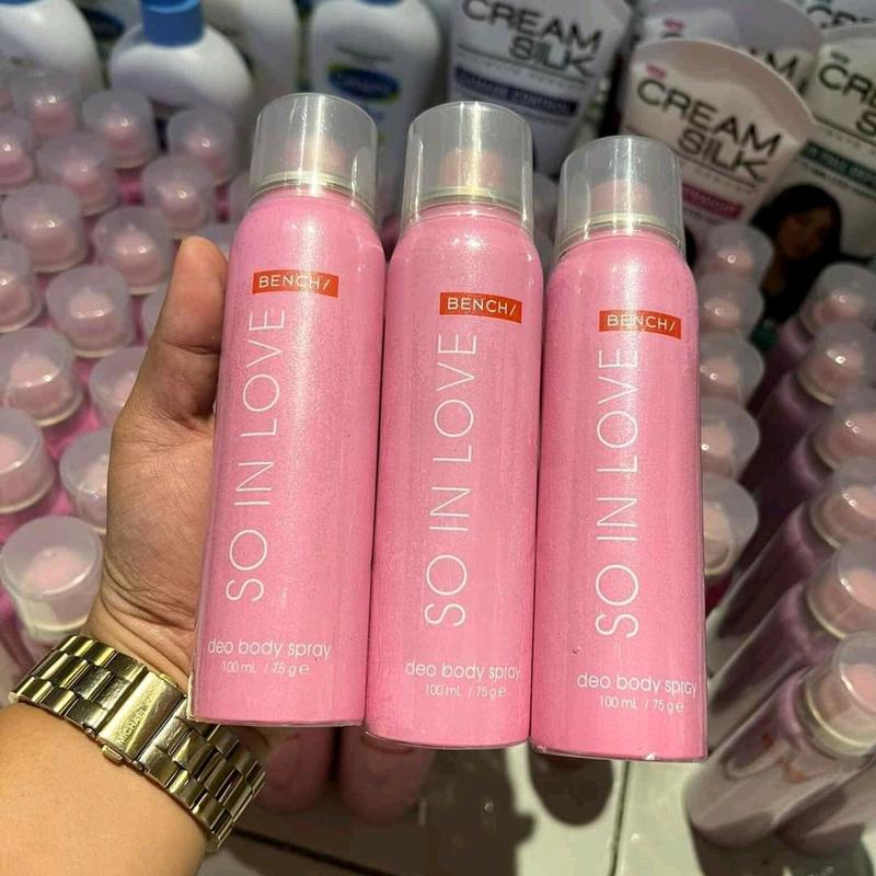 BENCH SO IN LOVE BODY SPRAY ORIGINAL 100ml Wangi Segar Tahan - TikTok ...