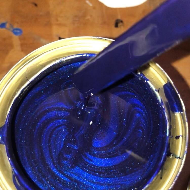 Cat duco NC moonlight blue Paint - Shop | Tokopedia