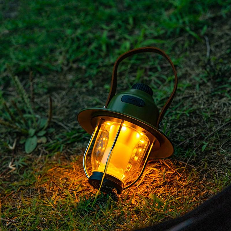 Camping Lantern Portable LED Waterproof Support 3 Colors and - TikTok ...