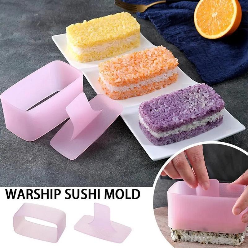 1 Pcs Sushi Mold Spam Musubi Mold Non Stick Rectangular Sush - TikTok ...