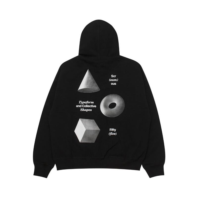 Screamous Sweater Pria Pullover Hoodie OVERSIZED TYPEFORM and ...