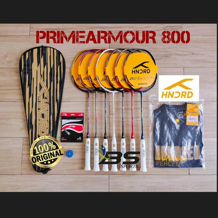Jual RAKET BADMINTON HUNDRED HNDRD PRIME ARMOUR 800 PRIMEARMOUR 800 ORI ...