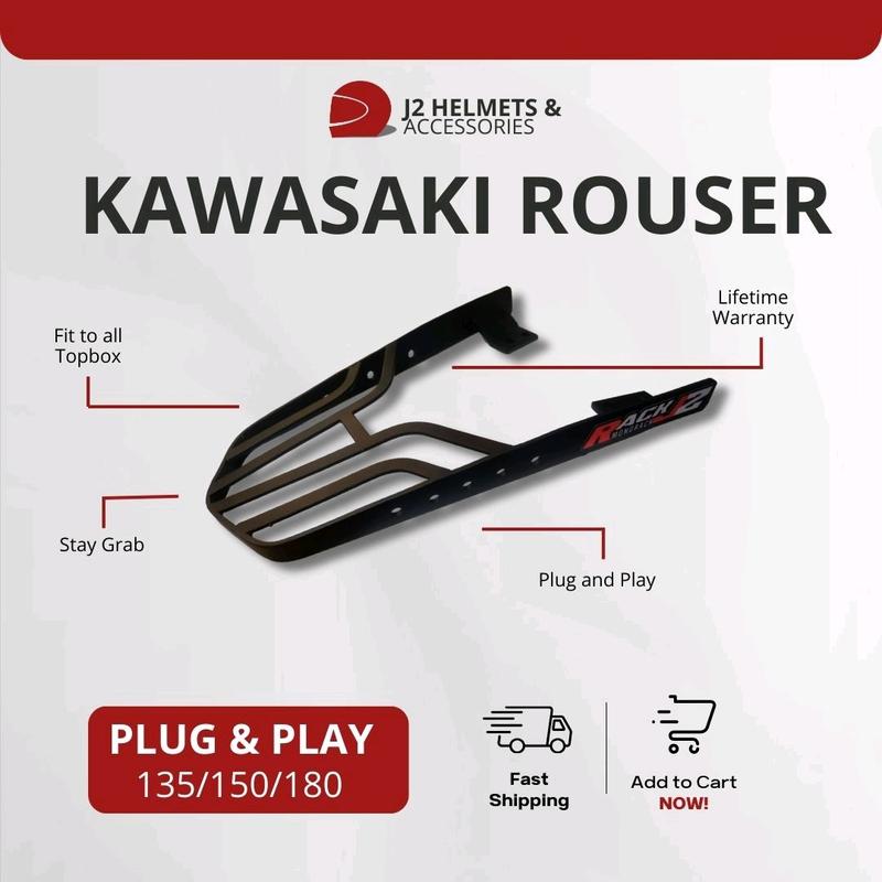 Rack Monorack Bracket For Rouser 135/180 Lifetime warranty - TikTok ...