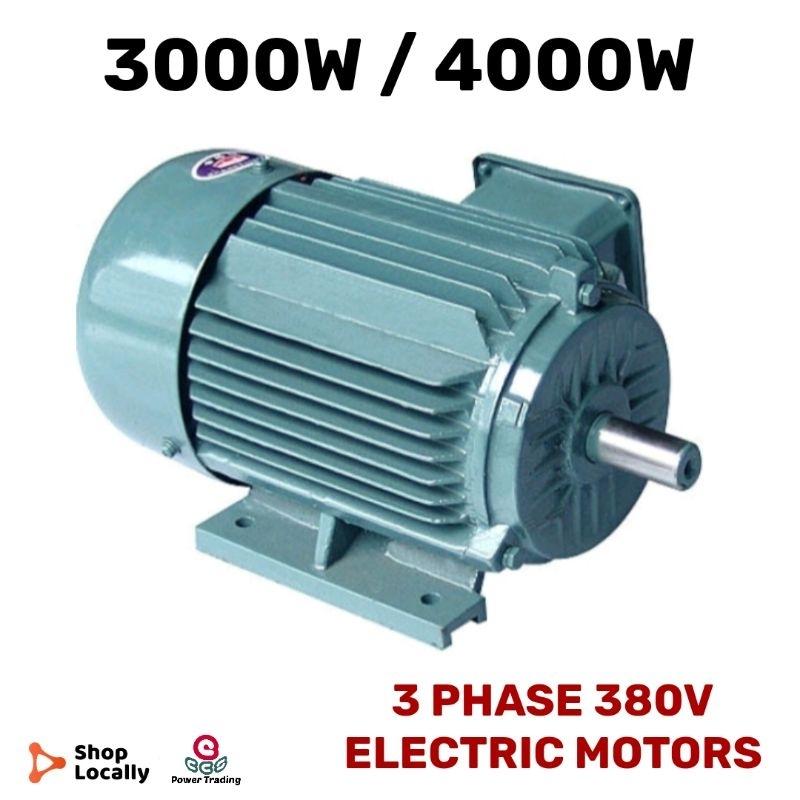 PRC TECO EUMA ELECTRIC MOTOR 3 PHASE 3000W 4000W - TikTok Shop Malaysia