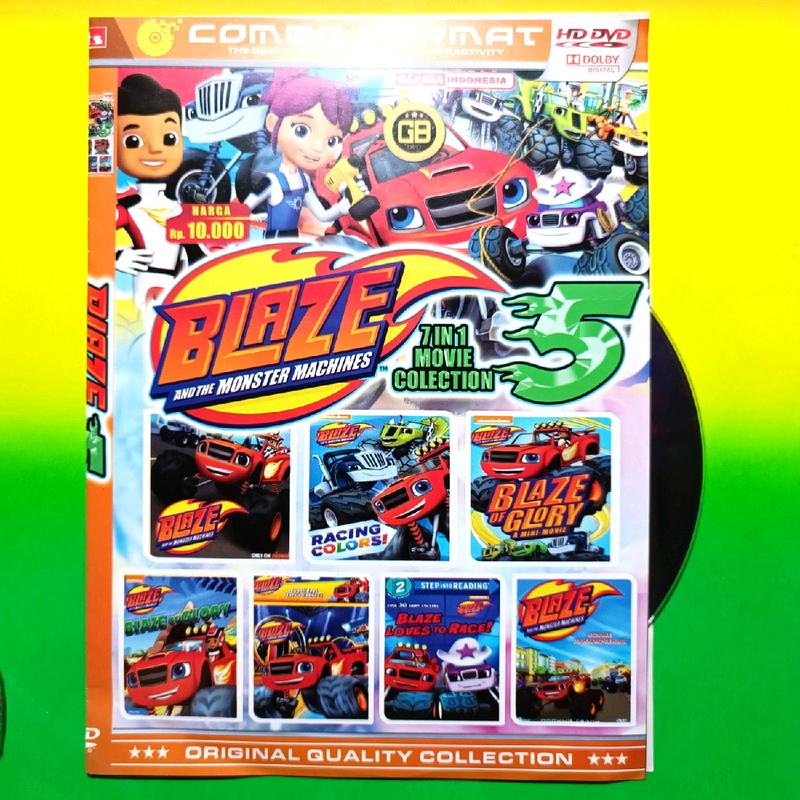 KASET DVD FILM KARTUN ANAK KOLEKSI BLAZE VOLUME 5 TERBARU Teks - Shop | Tokopedia
