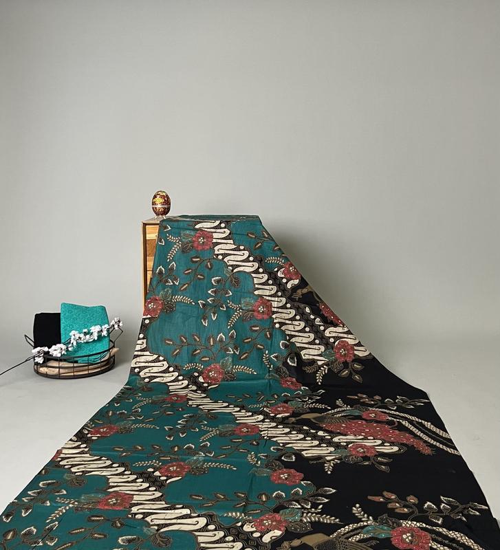 Kain Batik Katun Halus Printing Motif Mawar Merak - Shop | Tokopedia