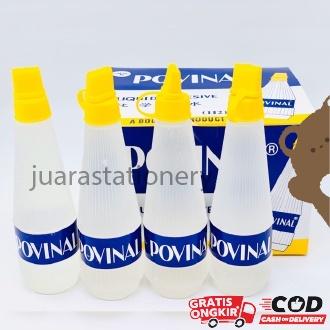 Jual 40 - Lem Cair Povinal 112 Besar 75 ml / Glue / Glu / Lem Kertas ...
