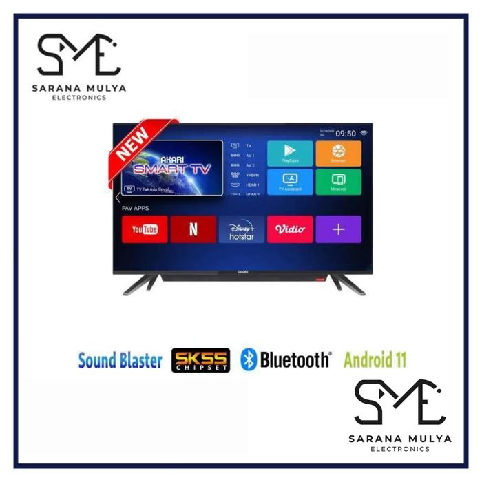 Jual TV ANDROID AKARI LED AT555OB - 50INCH ANDROID TV LED - Kota ...