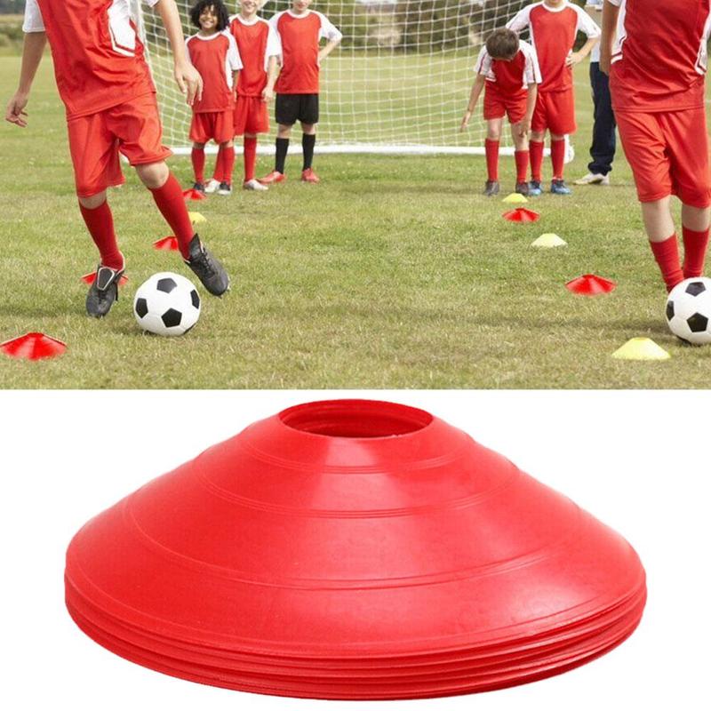 10Pcs Soccer Disc Cone Set Football Agility Training Saucer Marker ...