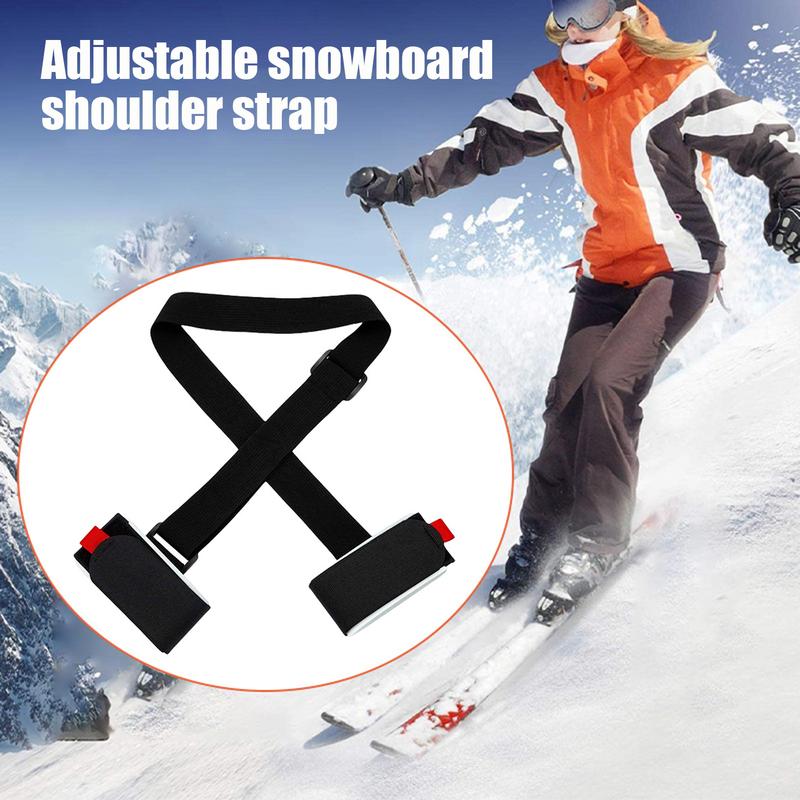 Ski Carrier Strap Ski Pole Carrier Shoulder Strap Adjustable - TikTok ...