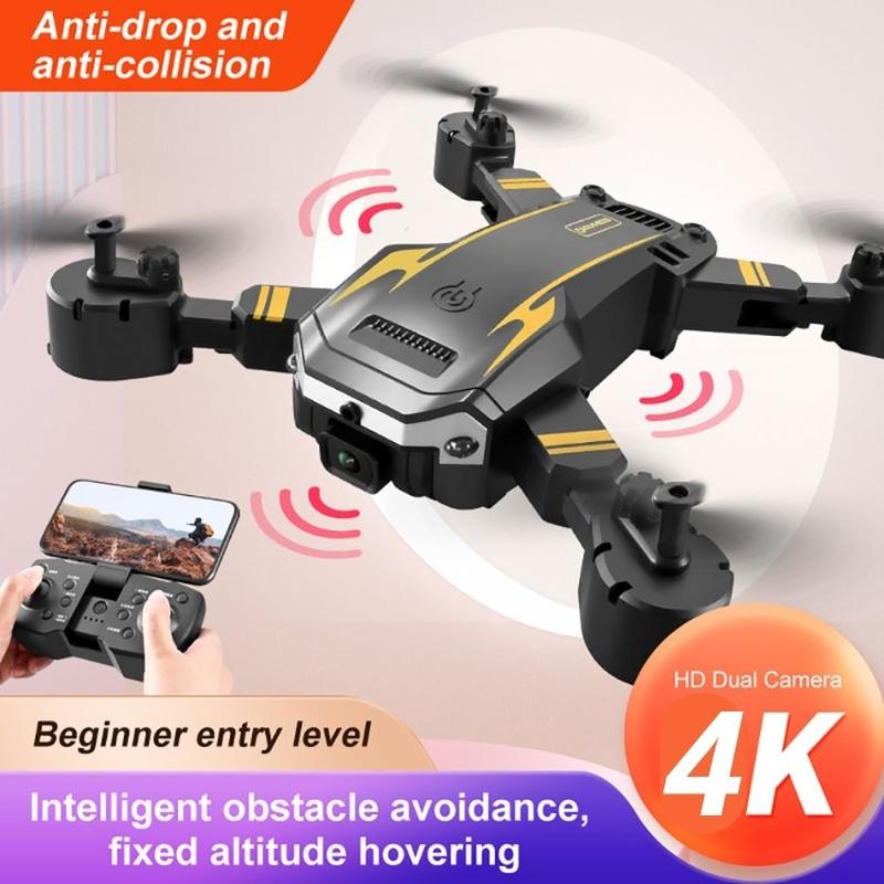 Drone Kamera 4K Video HD RC Wifi Quadcopter Dual Camera Mini Jarak Jauh ...