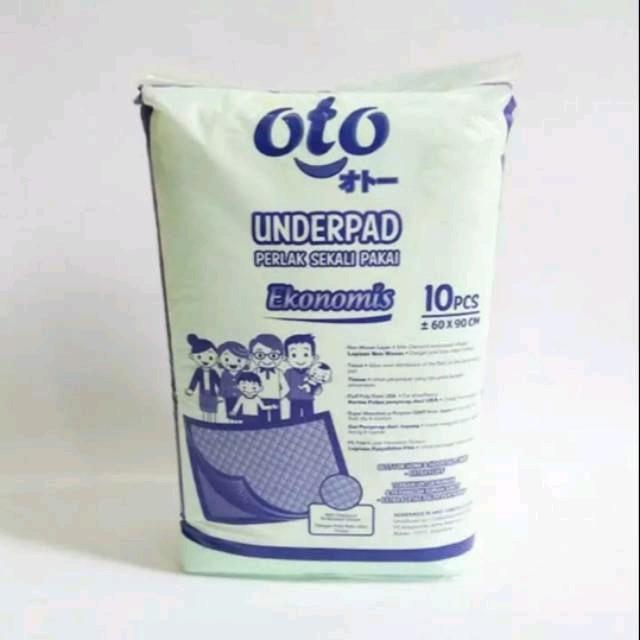 OTO UNDERPADS 10Pc 60x90cm Perlak Sekali Pakai - Shop | Tokopedia