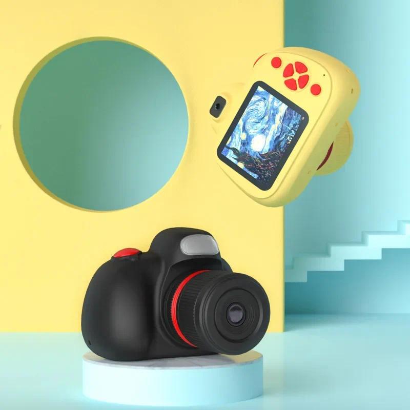 Kids Digital Camera Mini DSLR Toy Camera For Kids Children's - TikTok ...
