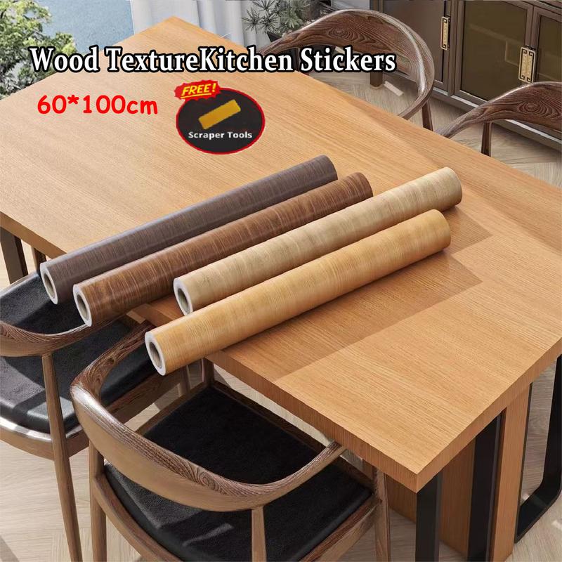 【Lowest price】 3D Wood Texture Wallpaper Self Adhesive Waterproof ...