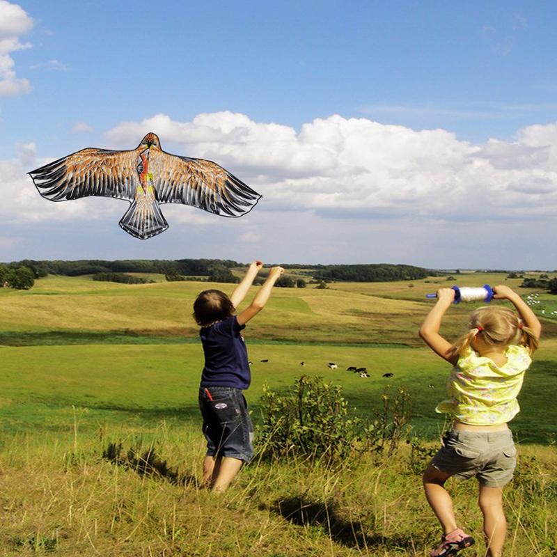 1.1m Outdoor Sport Huge Eagle Kite Novelty Animal Kites Children Toy ...