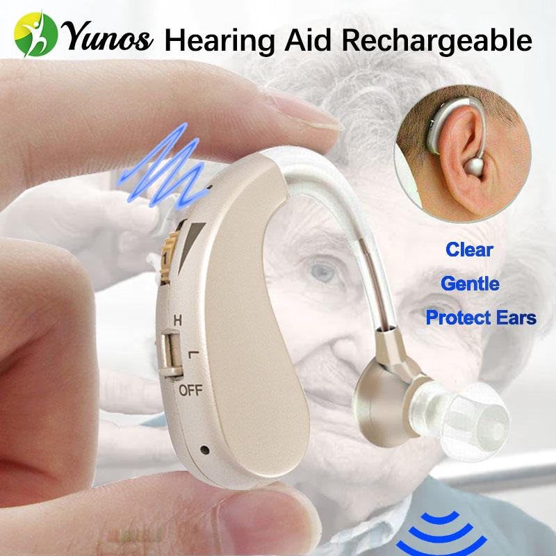 Yunos Hearing Aid Rechargeable Original Hearing Aid Adjustable - TikTok ...