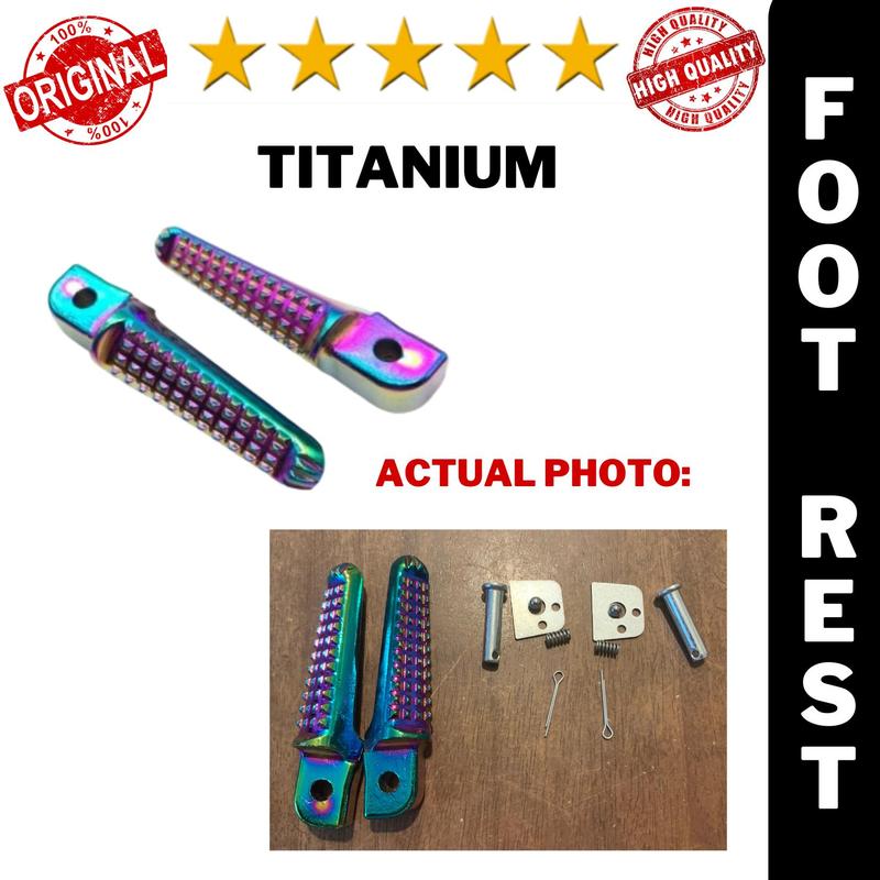 BASTE TITANIUM FOOTREST for SUZUKI SKYDRIVE SPORT FOOT PEDAL - TikTok ...