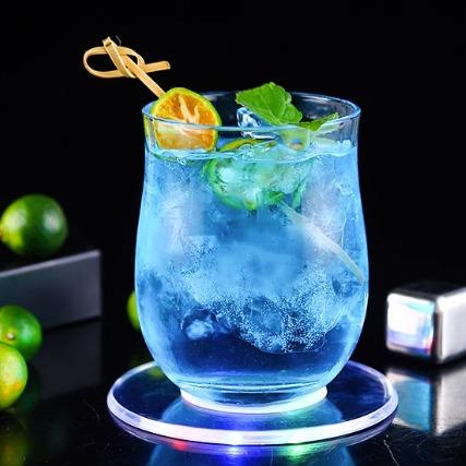 Lapik LED Coaster Mocktail Cocktail Cup Drink Coaster Lampu Cup ...